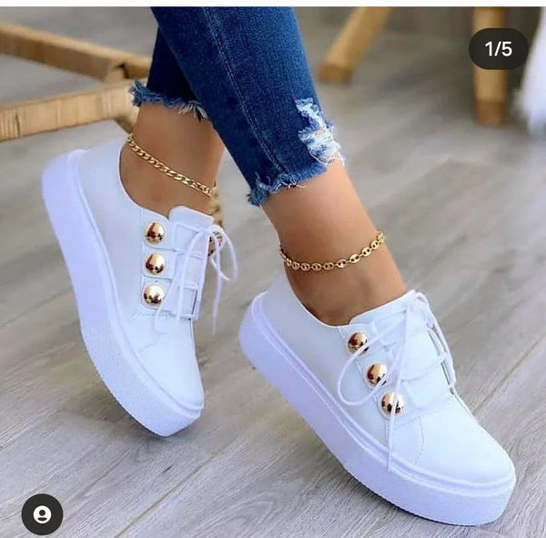Square Toe Platform Loafer Shoes with Soft Cushioned | iBuyThem